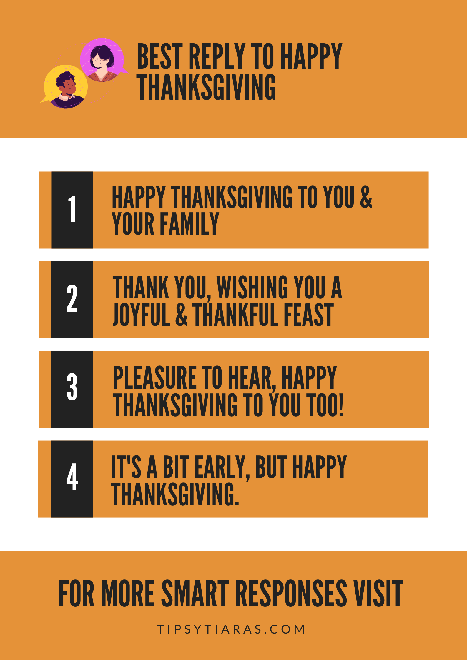 How Do You Respond To A Happy Thanksgiving Message?