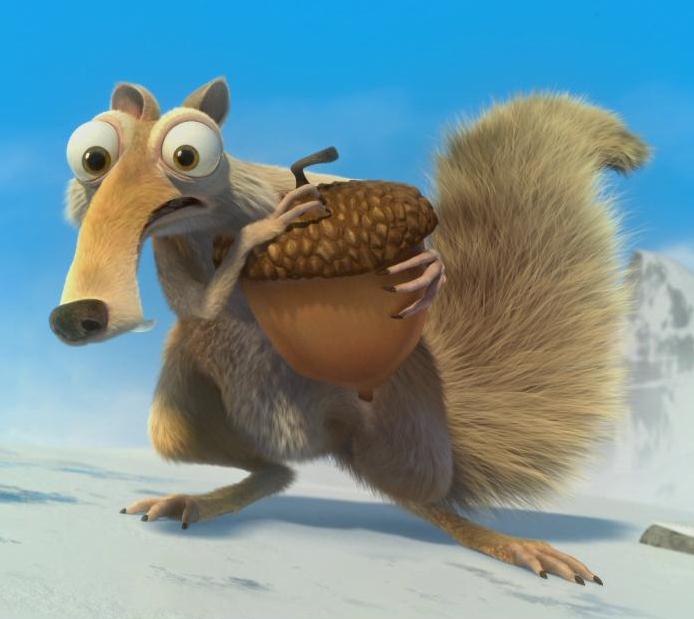 Squirrel From Ice Age: The Hilarious Tale Of Scrat And His Acorn