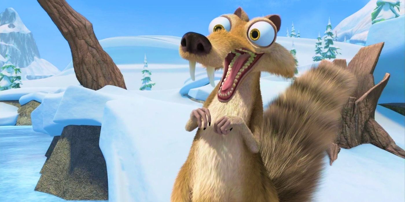 Squirrel From Ice Age: The Hilarious Tale Of Scrat And His Acorn