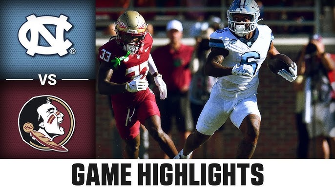 UNC Vs Florida State: Epic Rivalry Showdowns In 2025