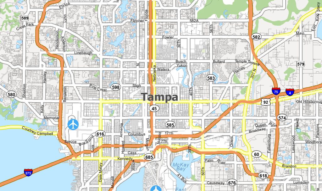 Tampa Florida Map: Ultimate Guide To Navigating The Vibrant Bay City