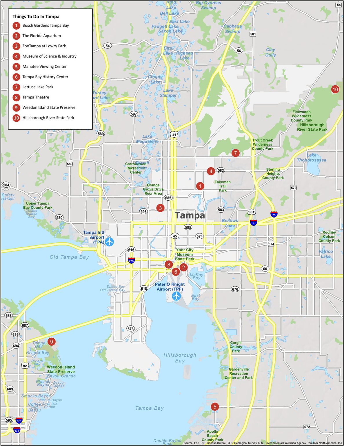Tampa Florida Map: Ultimate Guide To Navigating The Vibrant Bay City