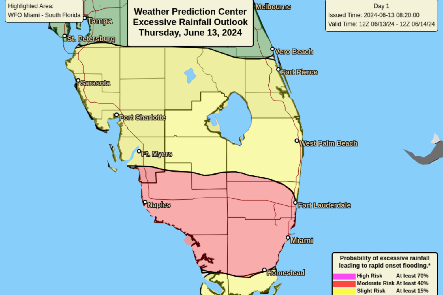 Dirty Rain Map Florida: Harnessing The Power Of Saharan Dust Insights ...