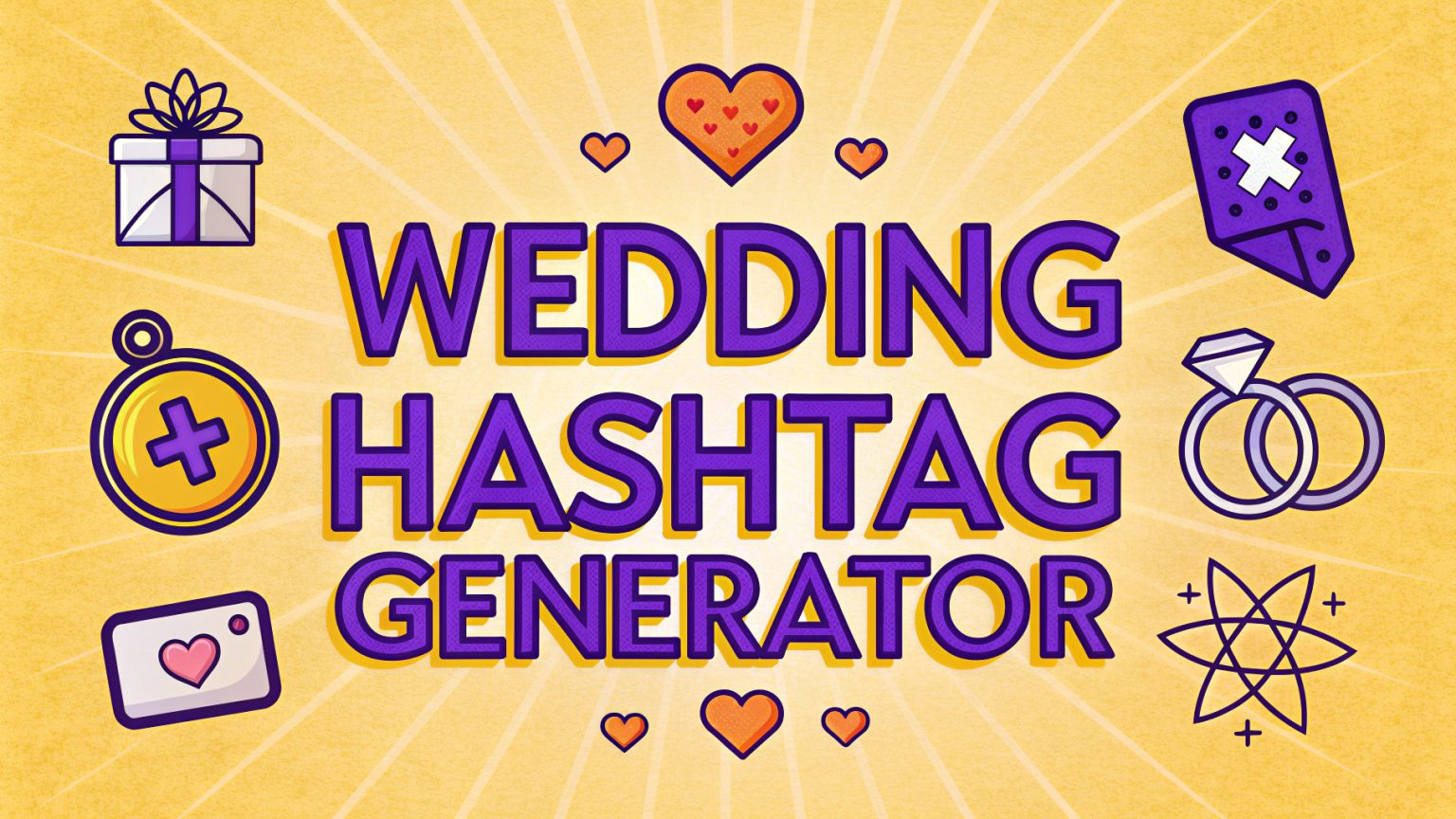 Wedding Hashtag Generator: Crafting Unique And Memorable Hashtags For ...