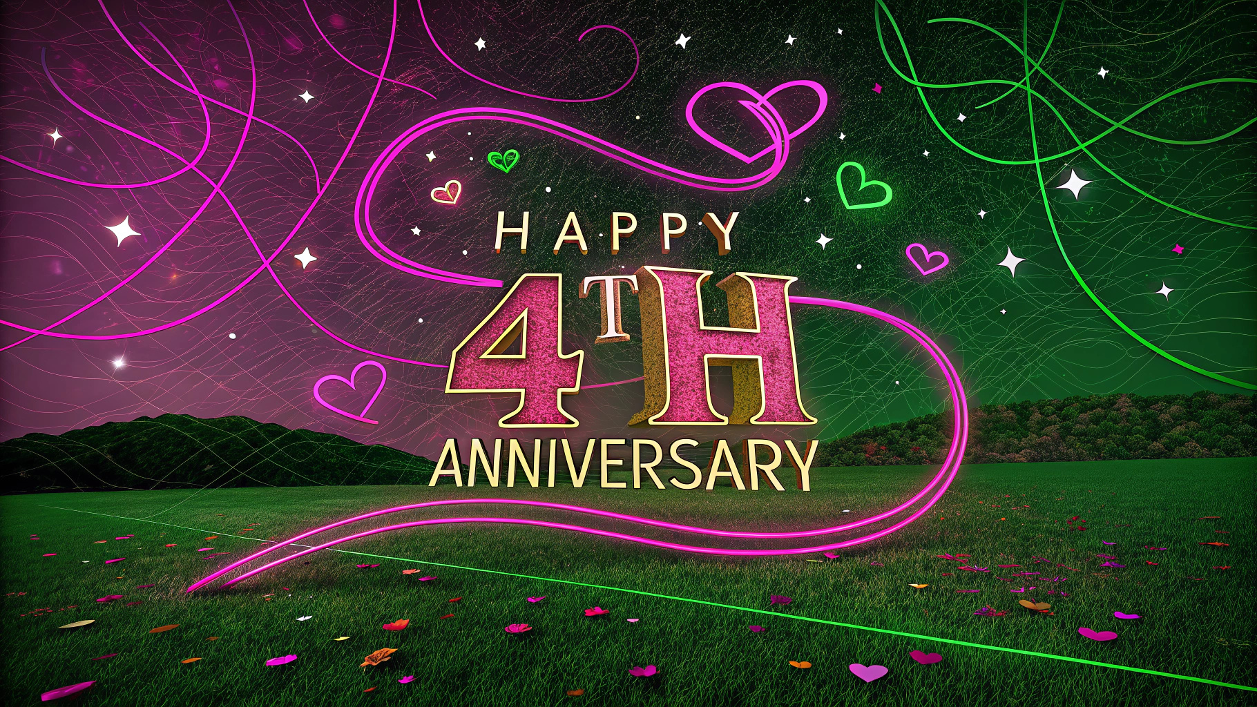 Happy 4th Anniversary: Heartfelt Wishes To Celebrate Four Years Of Love