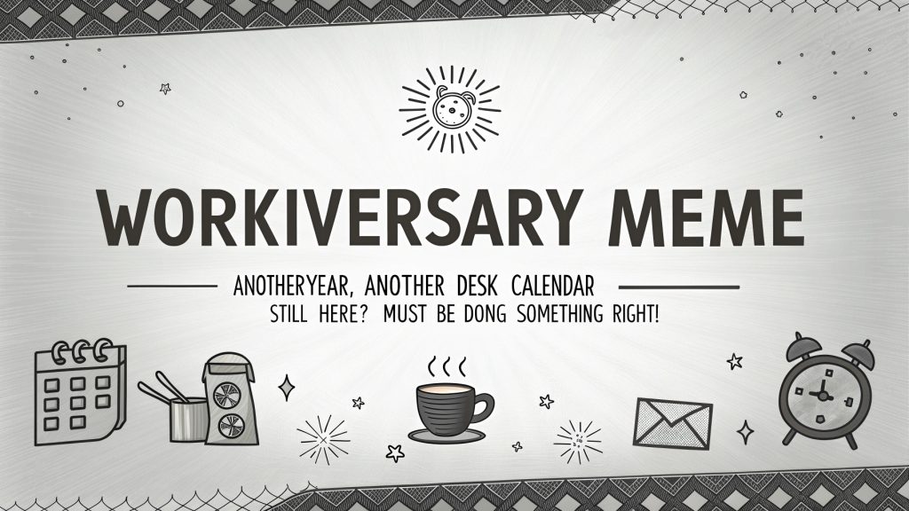 Workiversary Meme: Unleashing Humor For Epic Workplace Celebrations