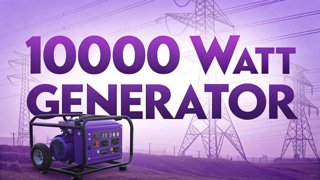 10000 Watt Generator: Empowering Homes And Adventures With Unmatched ...