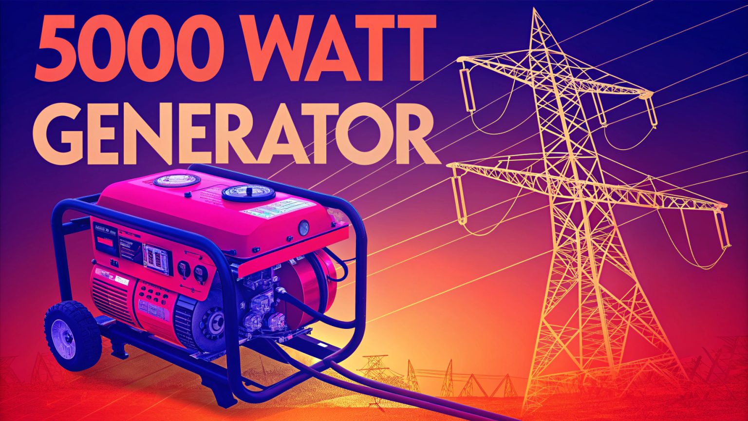 5000 Watt Generator: Empower Your World With Unmatched Reliability And ...