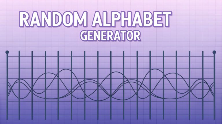 Random Alphabet Generator: Unlock Endless Creativity And Utility With ...