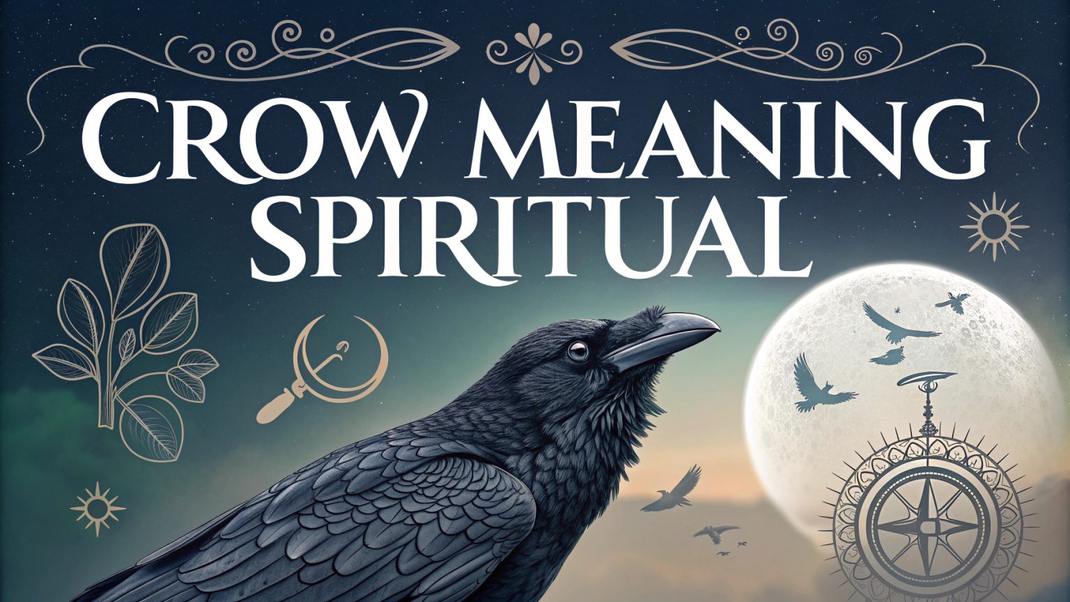 Crow Meaning Spiritual: Embracing The Enigmatic Guide To Wisdom, Change ...