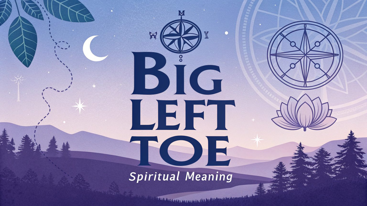 Big Left Toe Spiritual Meaning: Igniting Feminine Intuition, Grounded ...