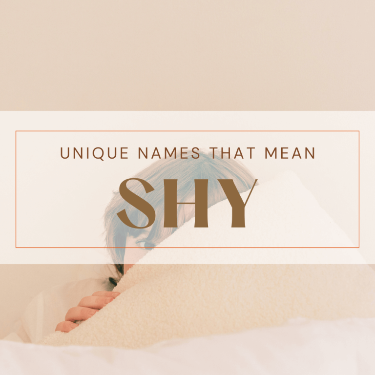 Names For Shy Girls: Discover Gentle, Timid-Inspired Baby Names With ...